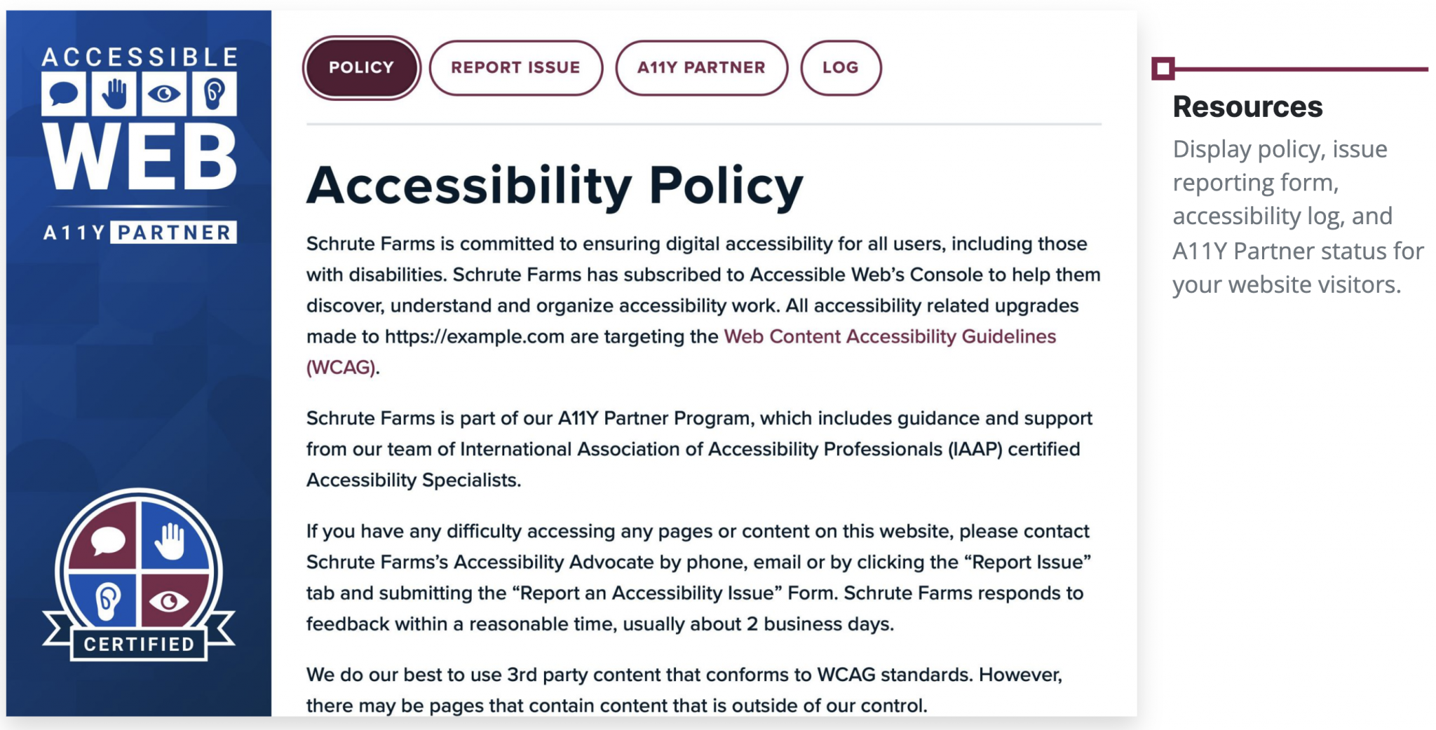 Accessibility Center: Take Pride in Your Web Accessibility Work ...