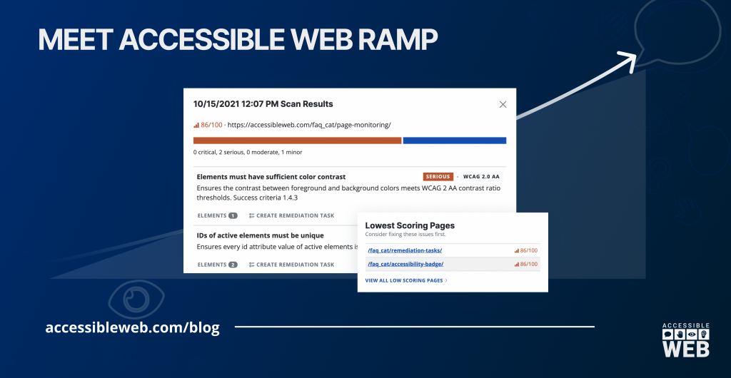 Meet Accessible Web RAMP | Accessible Web