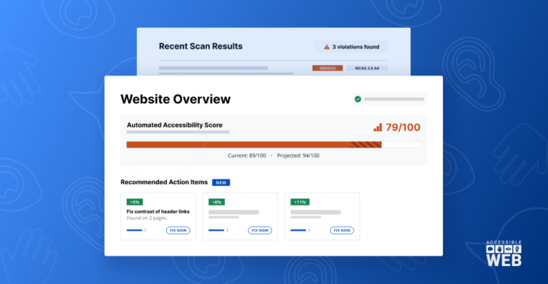 Introducing Accessible Web RAMP Recommended Action Items | Accessible Web